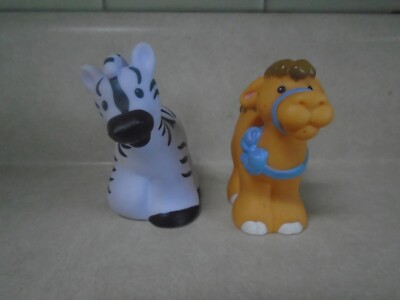 Little People Zebra and Camel. Zoo Animals. Circus. Noahs Ark. Fisher ...