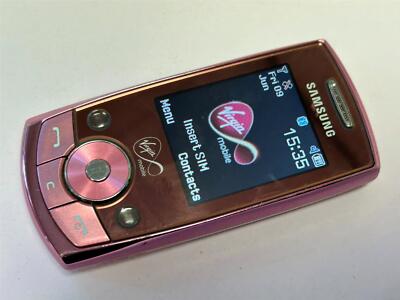 Samsung SGH-J700 - Pink (Unlocked) Mobile Phone Slider J700 Fully ...