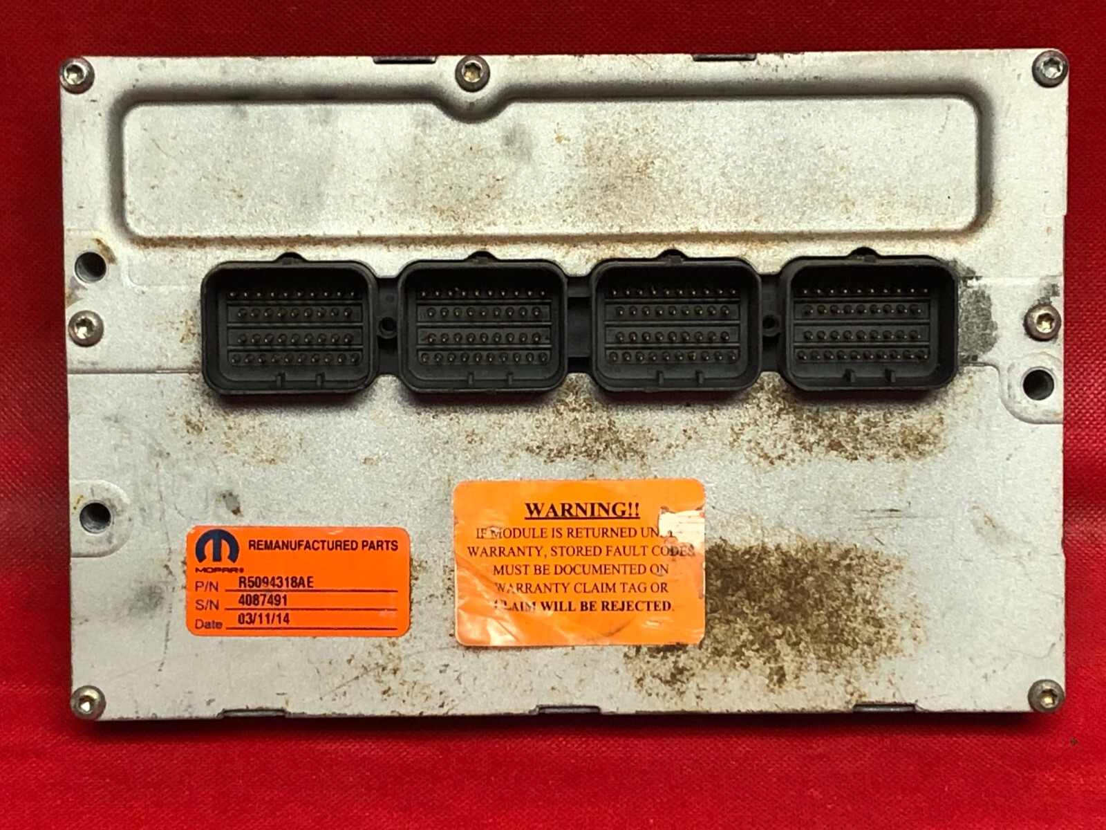 REFLASHED VIN PLUG & PLAY 06 SEBRING STRATUS 2.7 ECM ECU MOPAR PCM ...