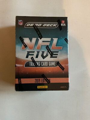 2019 Panini NFL Five Trading Card Game Demo Deck Pack *Brand New and ...