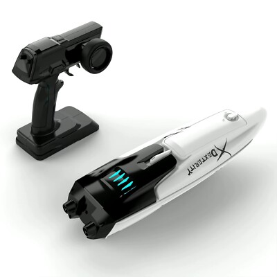 RC Mini Jet Boat N515 2.4G 20klm/hr High Speed Twin Motor Self Righting ...