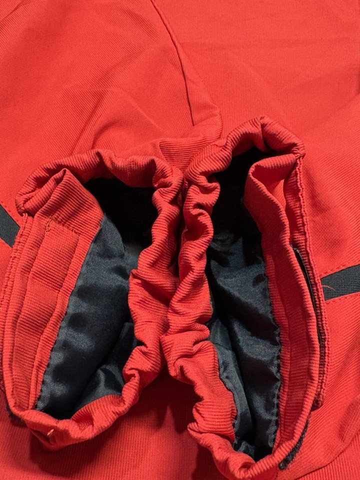 Ping Jacket Men L Red Golf 1/4 Zip Windbreaker Lightweight Lined Logo ...