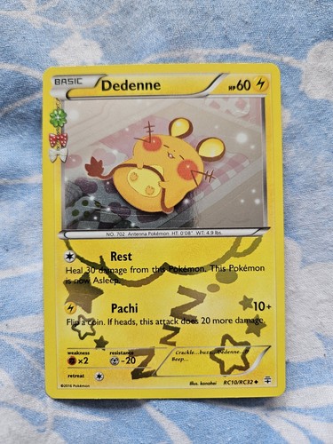 Dedenne RC10/RC32 Generations Radient Collection Ultra Rare Holo ...