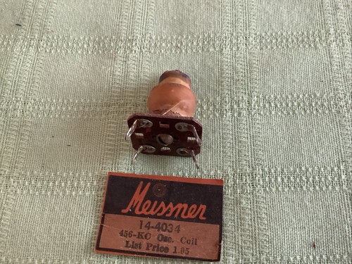 Meissner 14-4034 Standard Oscillator Coil 456kHz Kc | eBay