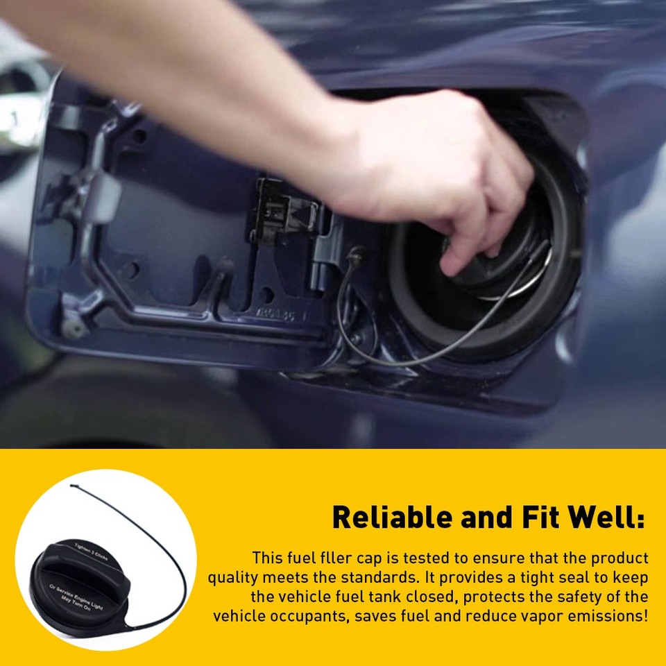 New Fuel Gas Tank Filler Cap For Chevrolet Silverado 1500 2500 3500 ...