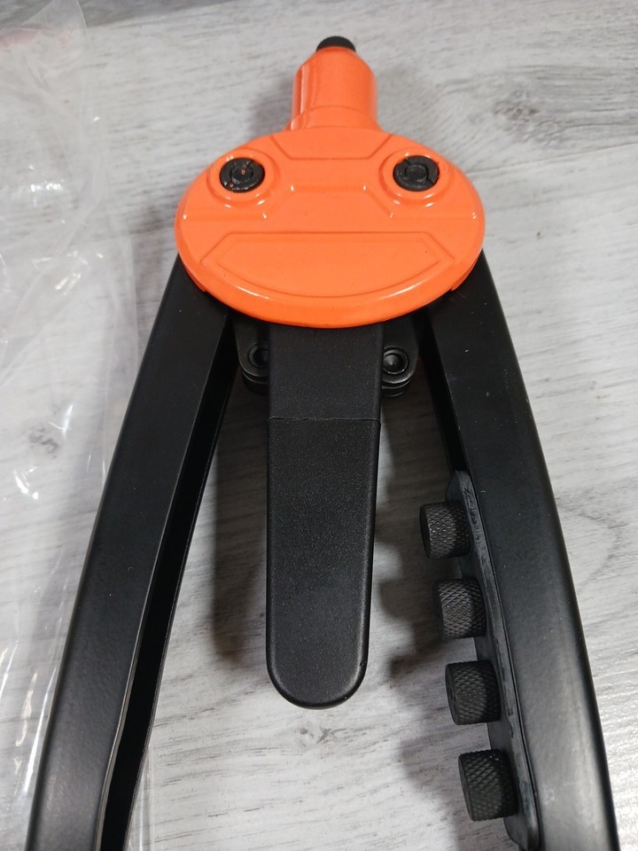 Hardell pop rivet gun double arm riveter 13 inch 5 Nosepieces | eBay UK