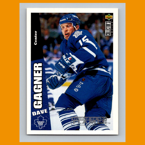 Dave Gagner #260 1996-97 Collectors Choice Calgary Flames Hockey Card ...
