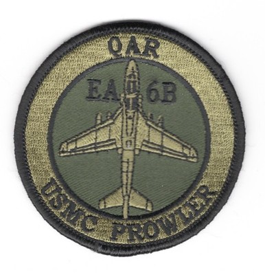 USMC Marine patch: EA6B Prowler QAR - OD, 3" | eBay