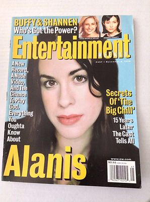 Entertainment Weekly Magazine Alanis November 6, 1998 031917NONRH | eBay