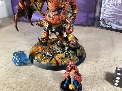 Dungeons and Dragons Hand painted Orcus Demonlord (Huge!!!) DND D&D ...