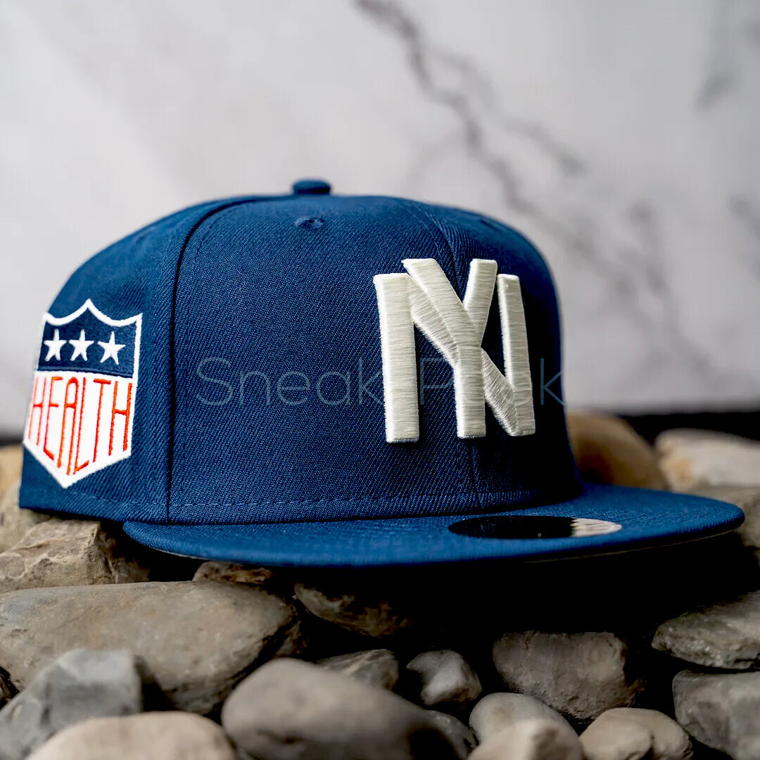 Rings & Crwns New York B. Eagles Mens Fitted Hat NLB Health Baseball ...