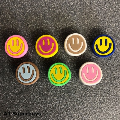 Smiling Faces Shoe Charms for Crocs / Shoes - PVC Rubber - Smile ...
