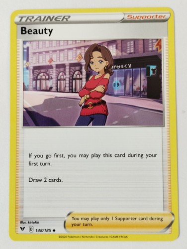 Pokemon TCG Trainer *Beauty* 148/185 Vivid Voltage Regular | eBay