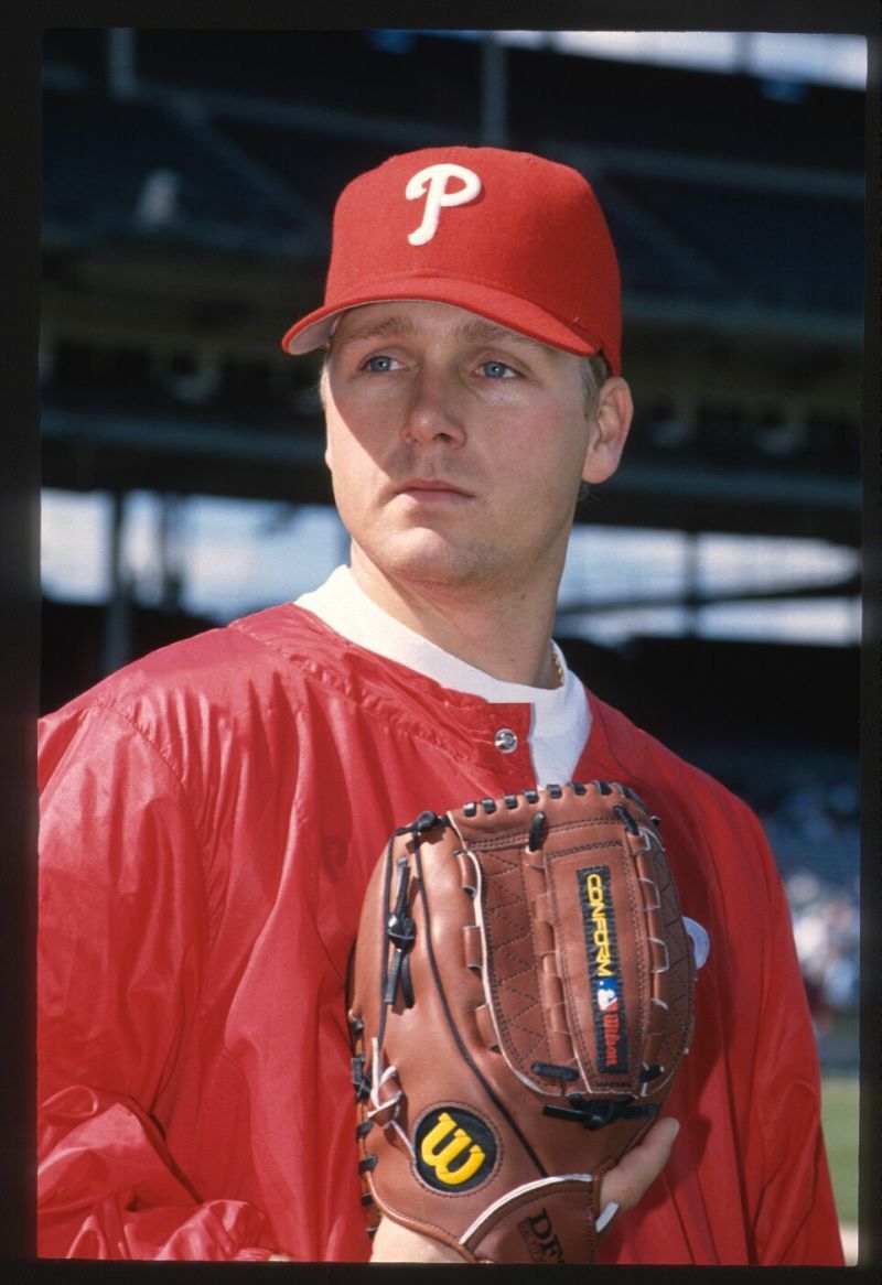 Lot of (8) 1996-97 Phillies MATT BEECH Original 35mm Slide ...