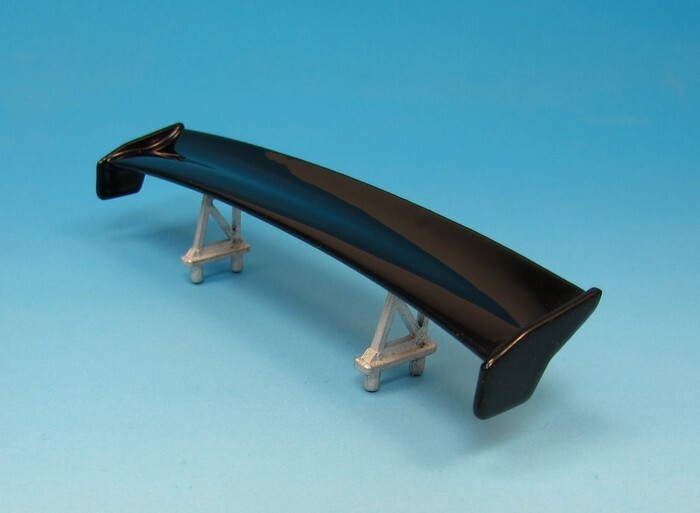 Racing Rear Spoiler (Wing) 02 1/18 unpainted whitemetal/pewter kit | eBay