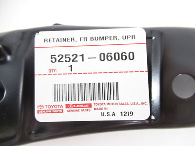 Genuine OEM Toyota 52521-06060 Upper Front Bumper Retainer 2010-2011 ...