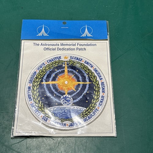 Astronauts Memorial Foundation Official Dedication Patch New & Sealed Rare VTG | eBay