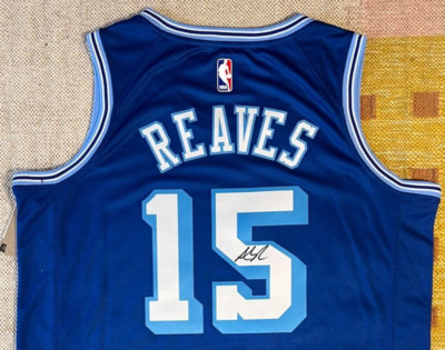 Austin Reaves Signed Autograph Los Angeles Lakers Jersey NBA Oklahoma ...