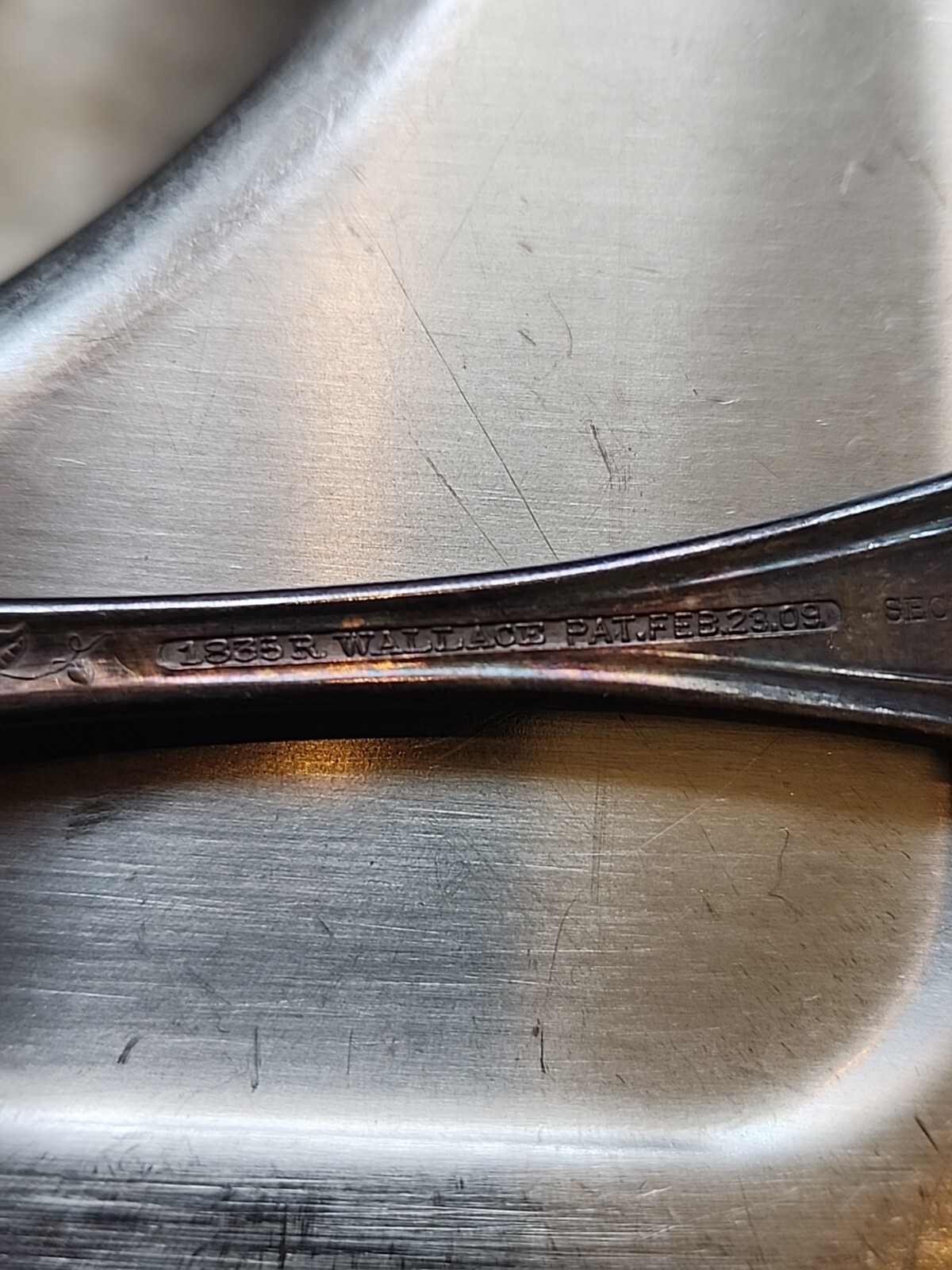 R. Wallace "Blossom" Sectional Triple Plate 18pc 1835 Flatware Service ...