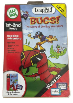 Leap Frog LeapPad Science Book & Cartridge Bugs! Reading Adventure 1st ...