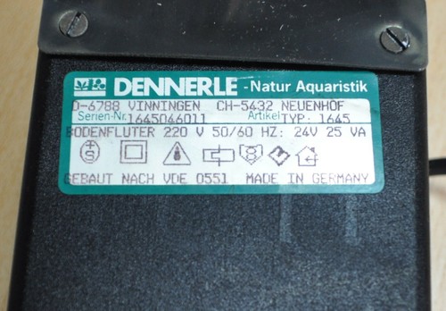 Dennerle Duomat für Bodenheizung - Bodenfluter 12 V 25 Watt | eBay.de