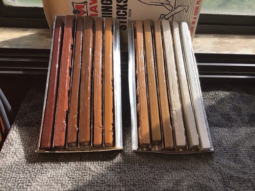 Mohawk Burning-In Stick Assortment 12 Pack Furniture Repair Woodworking ...