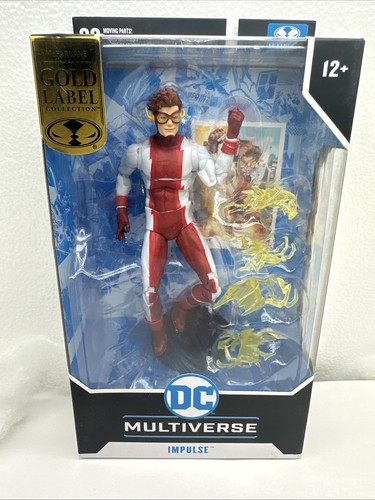McFarlane Toys DC Multiverse Impulse Flash War 7” Action Figure Gold ...