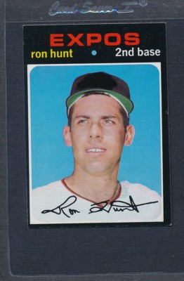 1971 Topps #578 Ron Hunt Expos EX *4637 | eBay