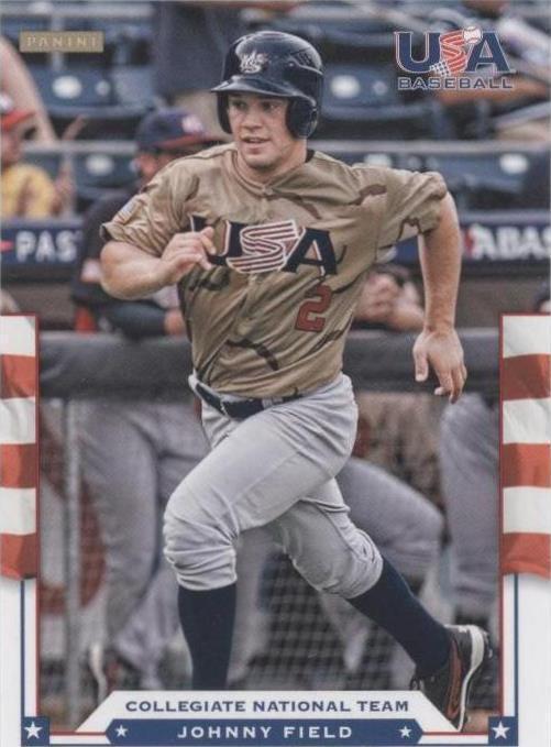 2012 Panini USA Baseball National Team - Johnny Field #8 (RC) for sale ...