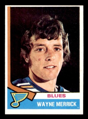 1974 Topps Hockey #66 Wayne Merrick NM | eBay