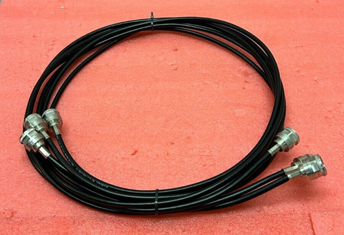 PASTERNACK 7' COAX CABLE WITH N MALE ENDS (QTY 3) | eBay