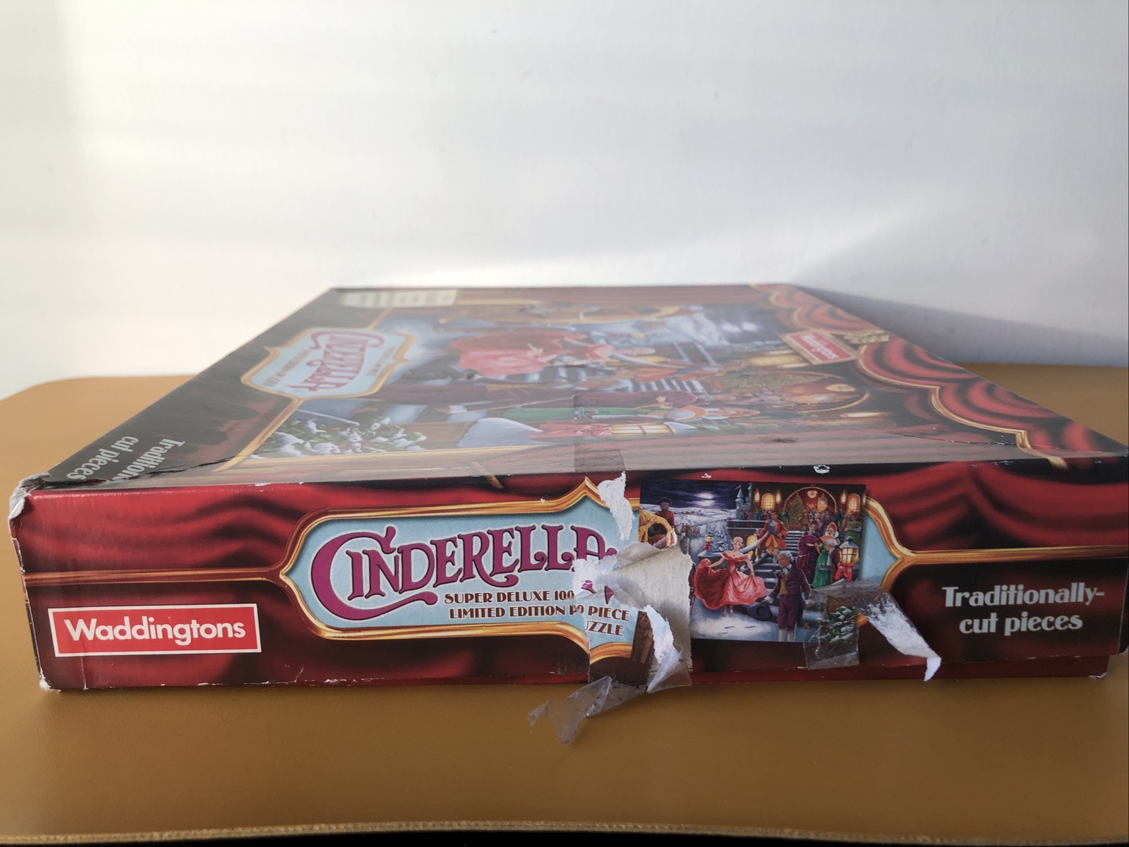 2007 Waddingtons 1000 Piece DELUXE JIGSAW PUZZLE- CINDERELLA LIMITED ...