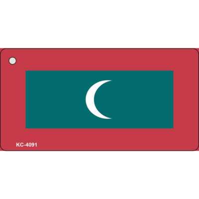 Maldives Flag Novelty Aluminum Key Chain KC-4091 | eBay