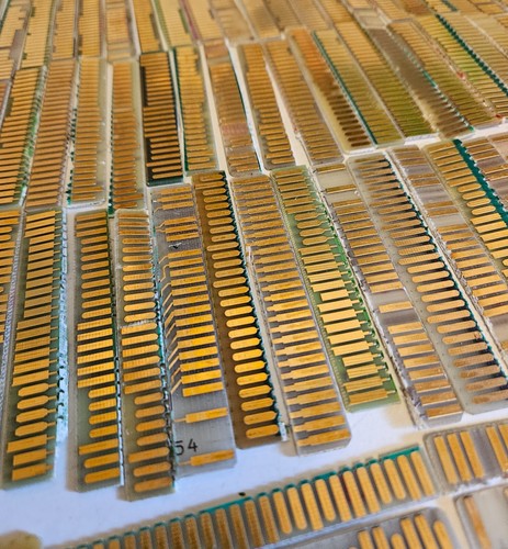 330 grams or 11.6 ounces double sided pc gold fingers for scrap gold ...