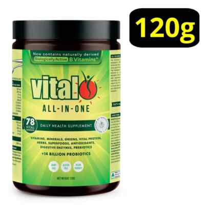 Vital All-In-One Daily Health Supplement 120g Powder (prev. Vital ...