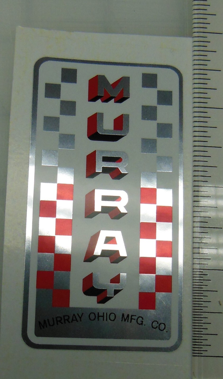 Murray bicycle Head badge decal (no Cleveland, Ohio) | eBay