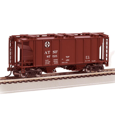 Bachmann HO Scale Santa Fe #87515 PS-2 Covered Hopper Train Car ...