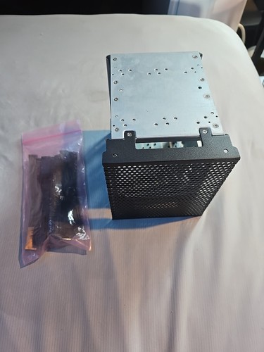 Stainless Steel Hard Drive Cage 5.25" to 5X3.5 Rack SAS for Computer ...