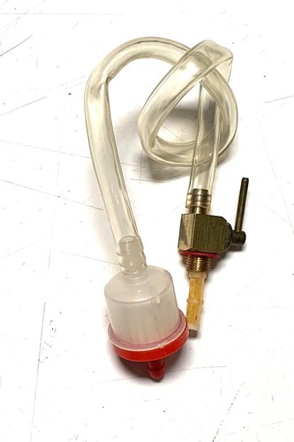Valve Brass petcock Fuel line CLEAR FILTER 80cc 100cc 49cc gas motor ...