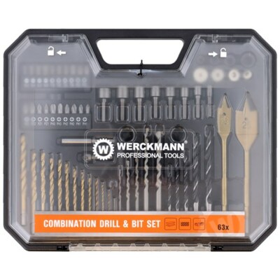 Werckmann Forets Bit Set 63tlg Bit `S Outil Foret Bricoleur | eBay