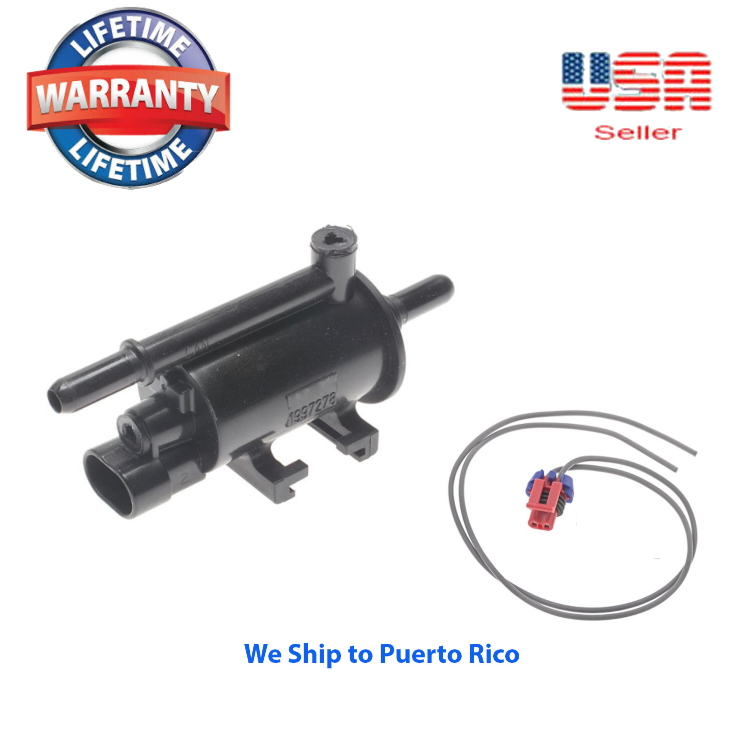 FITS OEM Equipment Vapor Canister Purge Valve 1997278 + CONNECTOR | eBay