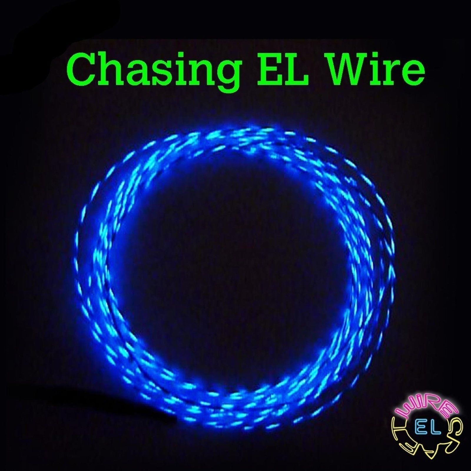 CHASING EL Wire - 1 metre of 2.3mm Motion EL Wire in Many Colours | eBay UK