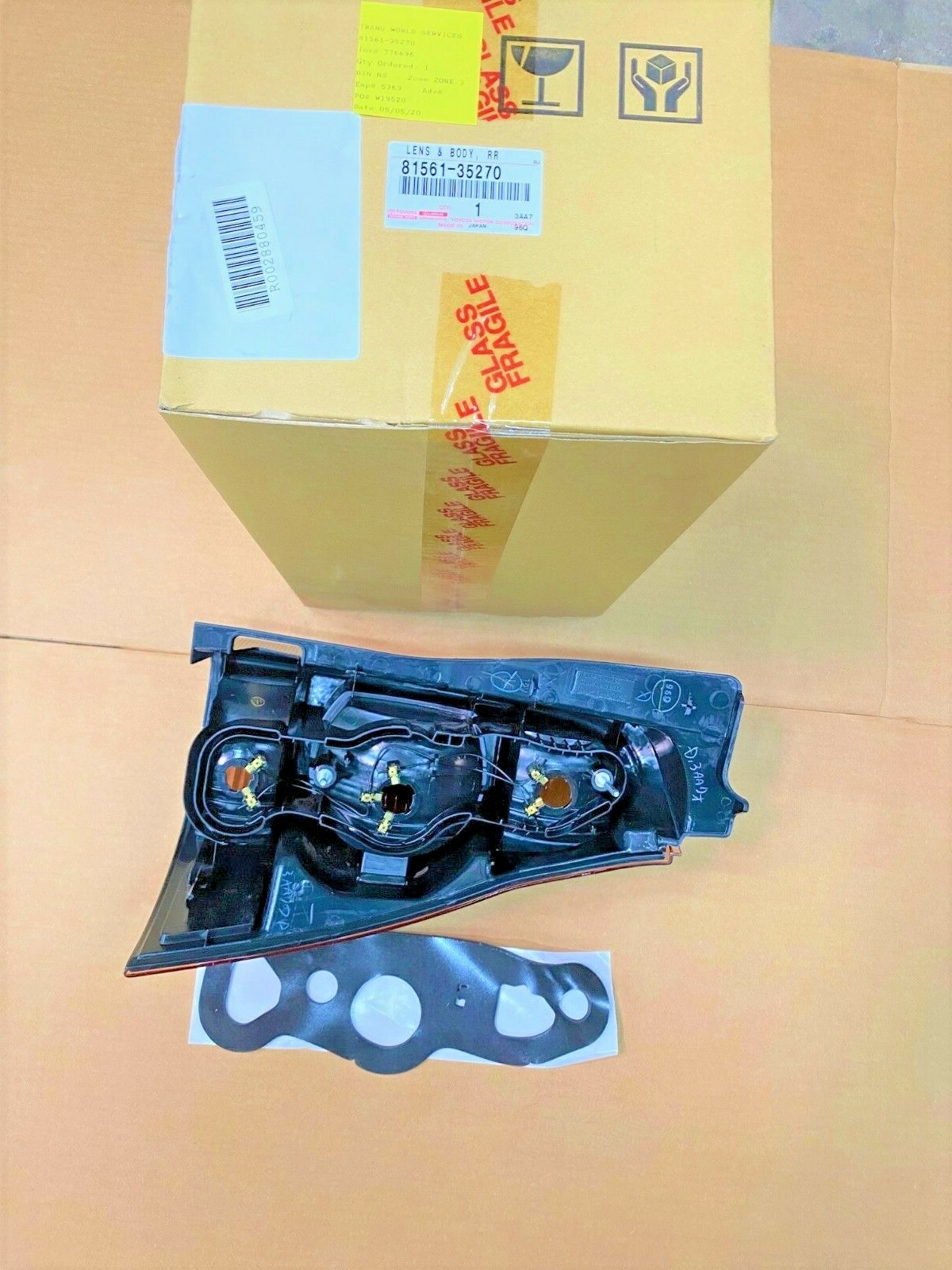 GENUINE (03-06) 4RUNNER LIMITED & SR5 TAIL LAMP ASSY (DRIVER) LEFT ...