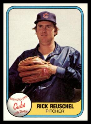1981 Fleer #293 Rick Reuschel Chicago Cubs | eBay