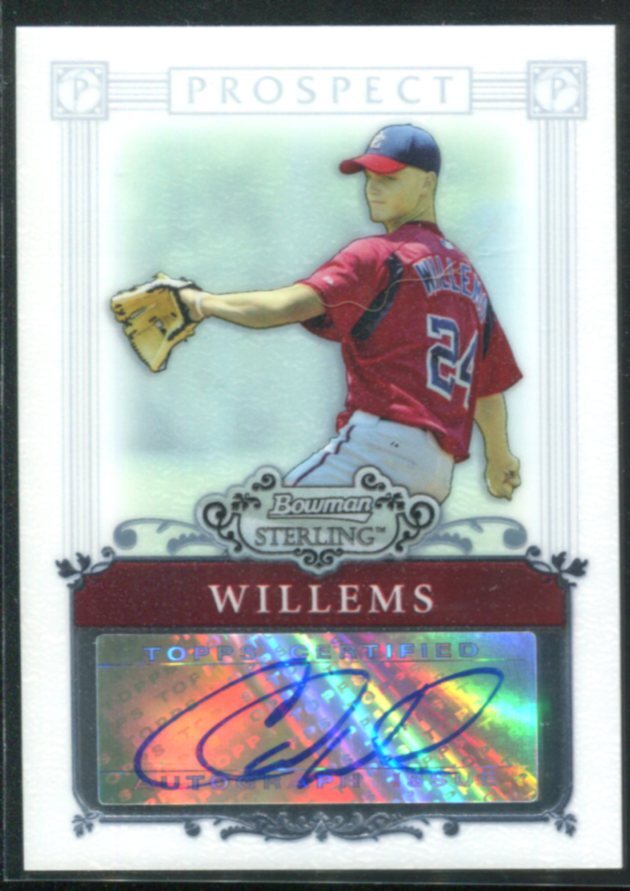 2006 Bowman Sterling Prospects #CW Colton Willems B Autograph Rookie RC ...