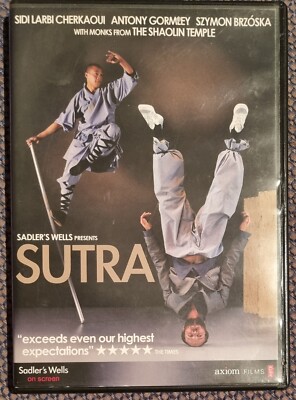 SUTRA Shaolin Monk Kung Fu Dance Action AXIOM FILMS DVD R0 Sidi Larbi ...