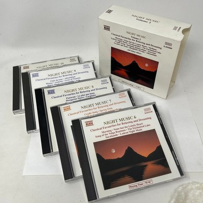 Naxos Night Music Volume 2 Classical Music 5-CD Set Relaxing Dreaming ...