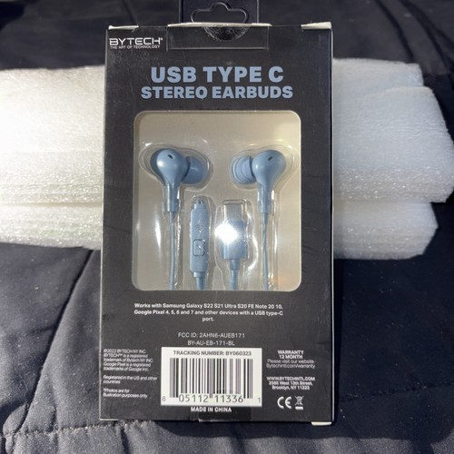 Bytech USB Type C Ear Buds with Microphone | eBay