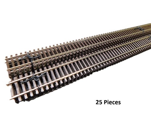 ATLAS 500 Code 83 SuperFlex Track 36" Section Brown Nickel Silver HO ...