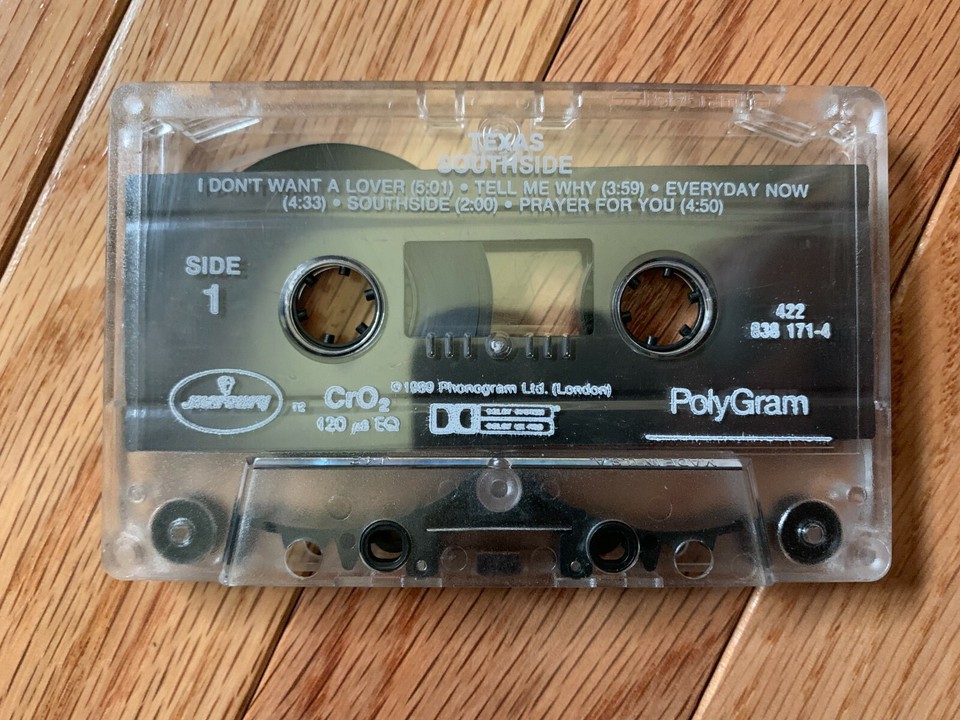 Texas - Cassette Tape - Southside - 1989 - PLAY TESTED - SOUNDS GREAT ...